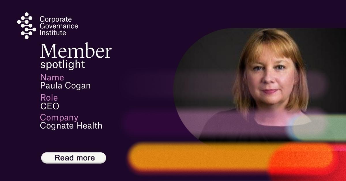 Paula Cogan - The Corporate Governance Institute