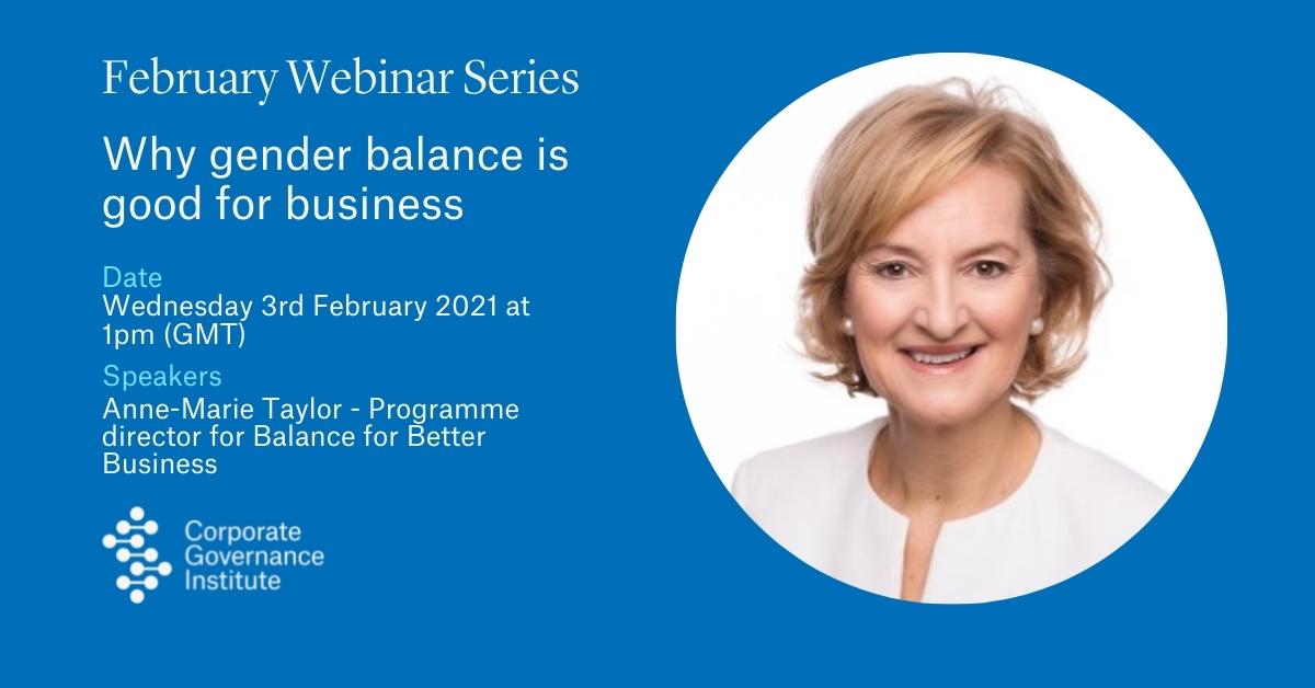 Why gender balance is good for business | The Corporate Governance ...