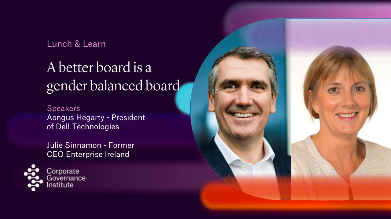 A better board is a gender balanced board | Corporate Governance | CGI